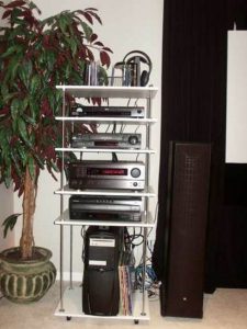 21 DIY Audio Rack Plans For Stereo Room - All Sands