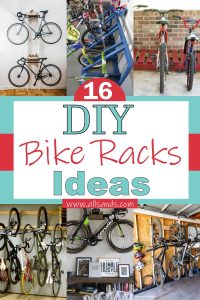 16 DIY Bike Rack Ideas For Your Garage - All Sands