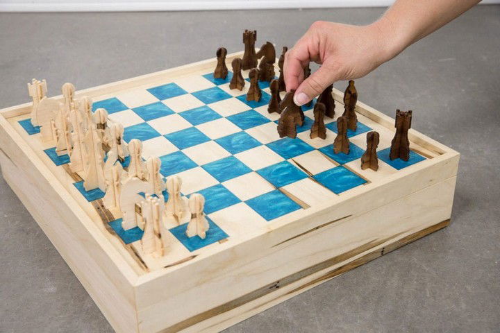 12 Homemade DIY Chess Board Ideas For Cheap - All Sands