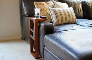 27 DIY Sofa Arm Table Ideas For Living Room - All Sands