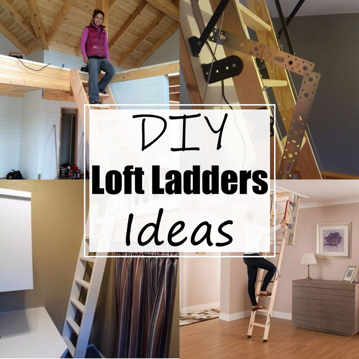 15 DIY Loft Ladder Ideas For Heighted Tasks At Home All Sands 15 DIY Loft Ladder Ideas For Heighted Tasks At Home All Sands