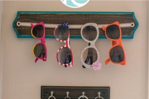 25 DIY Sunglasses Holder Ideas For Everyone - All Sands