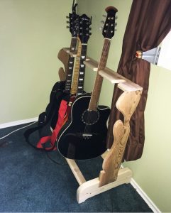14 DIY Guitar Stand Plans For Organizing Your Guitars - All Sands