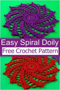 16 Free Crochet Spiral Patterns - All Sands