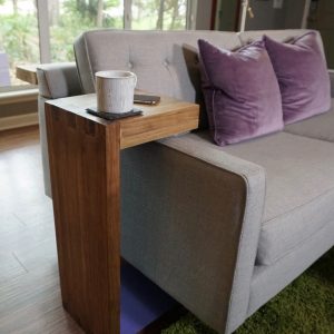 27 DIY Sofa Arm Table Ideas For Living Room - All Sands