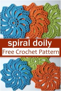 16 Free Crochet Spiral Patterns - All Sands