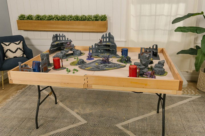 10 Creative DIY Game Table Ideas For Indoor - All Sands