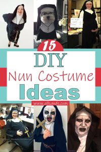 15 Last Minute DIY Nun Costume Ideas - All Sands