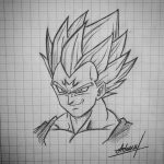 13 Easy Vegeta Drawings With Guide - All Sands